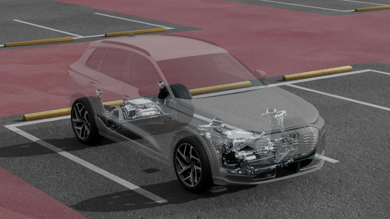 Audi Q6 e-tron – Fahrwerkstechnologie – Animation | Video | Audi ...