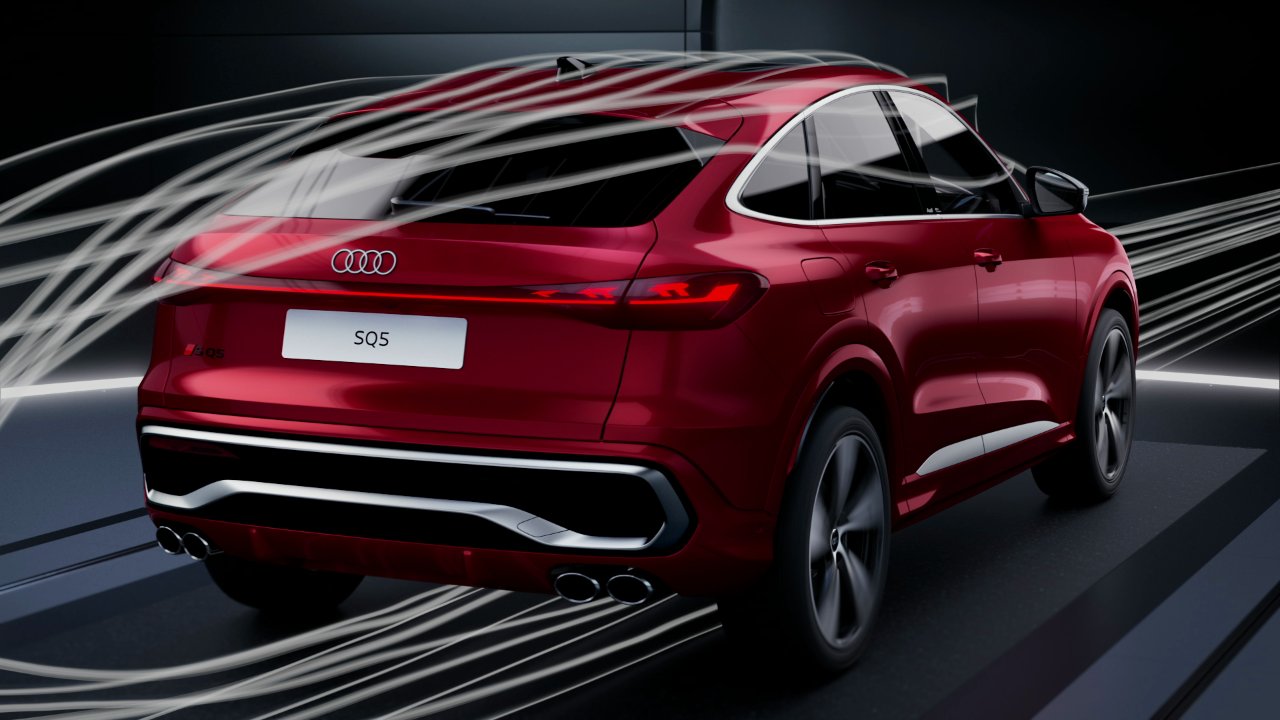 Audi SQ5 Sportback – Design and aerodynamics – Animation | Video | Audi ...